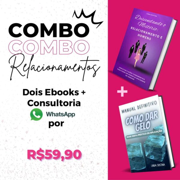 Combo 2 Ebooks + Consultoria WhatsApp - Valor Imperdível! - Fazer Homem Valorizar